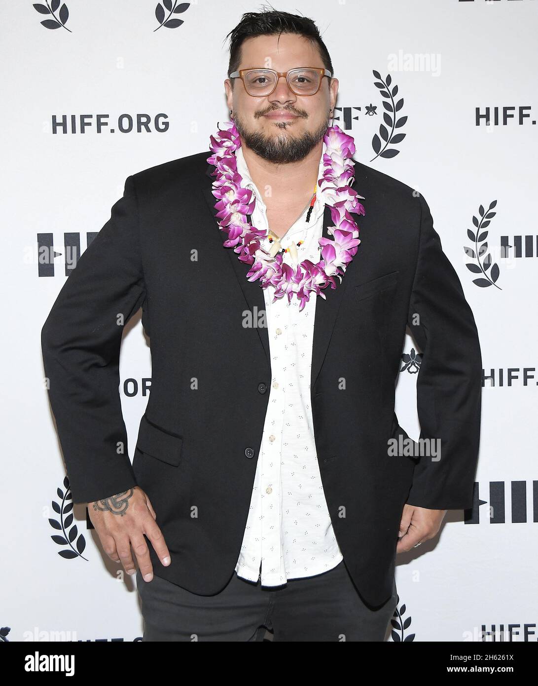 Los Angeles, USA. 11th Nov, 2021. Filmmaker Sterlin Harjo arrives at ...