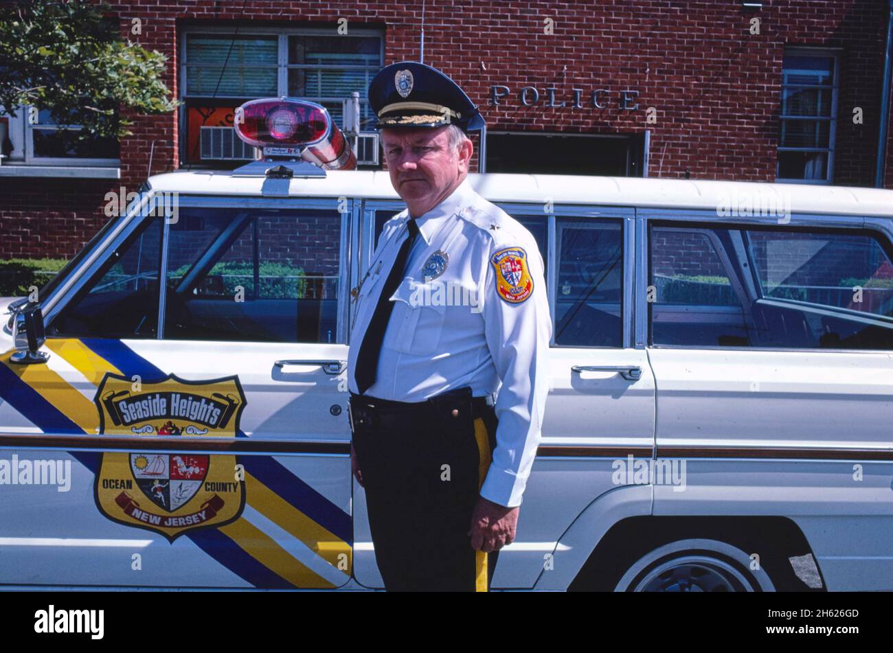 William Polemus, Police Chief, Seaside Heights, New Jersey; ca. 1978 ...