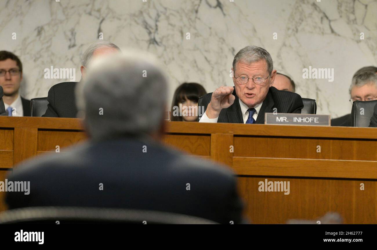 Sen jim inhofe hi-res stock photography and images - Alamy