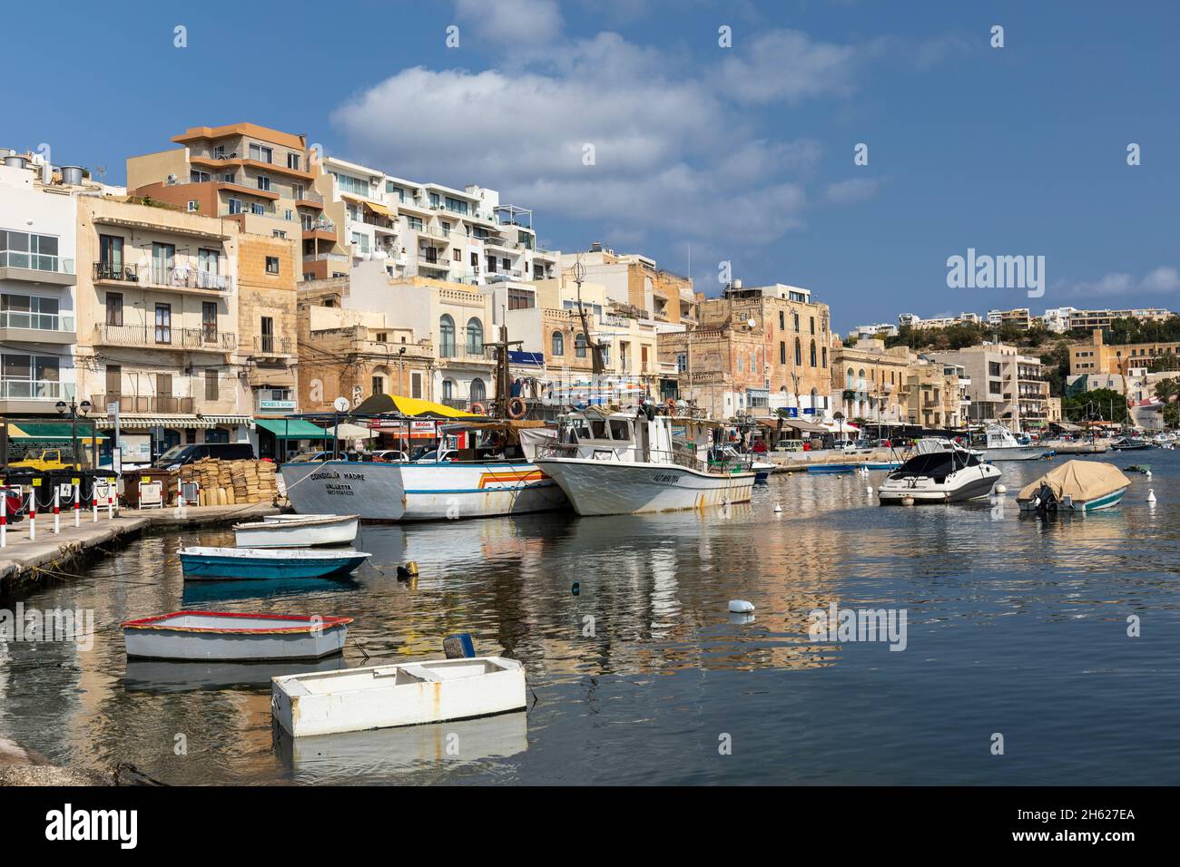 The picturesque fishing village of Marsaskala, Malta Stock Photo - Alamy