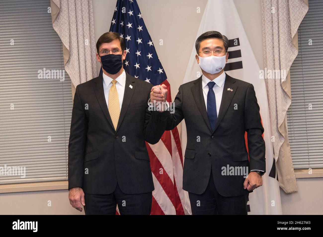 Reportage: Defense Secretary Dr. Mark T. Esper hosts Republic of Korea ...