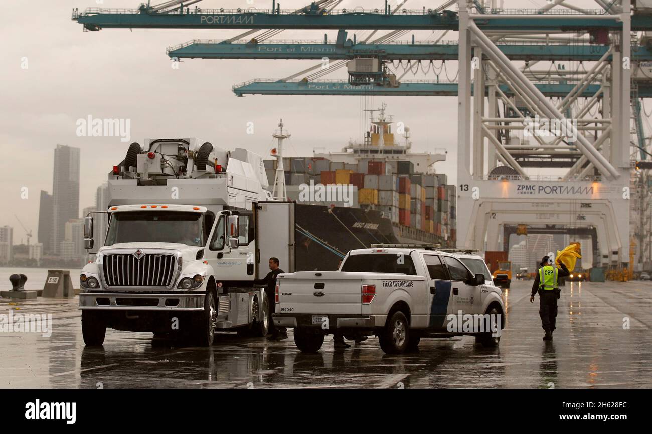 Scanning of shipping containers hi-res stock photography and images - Alamy