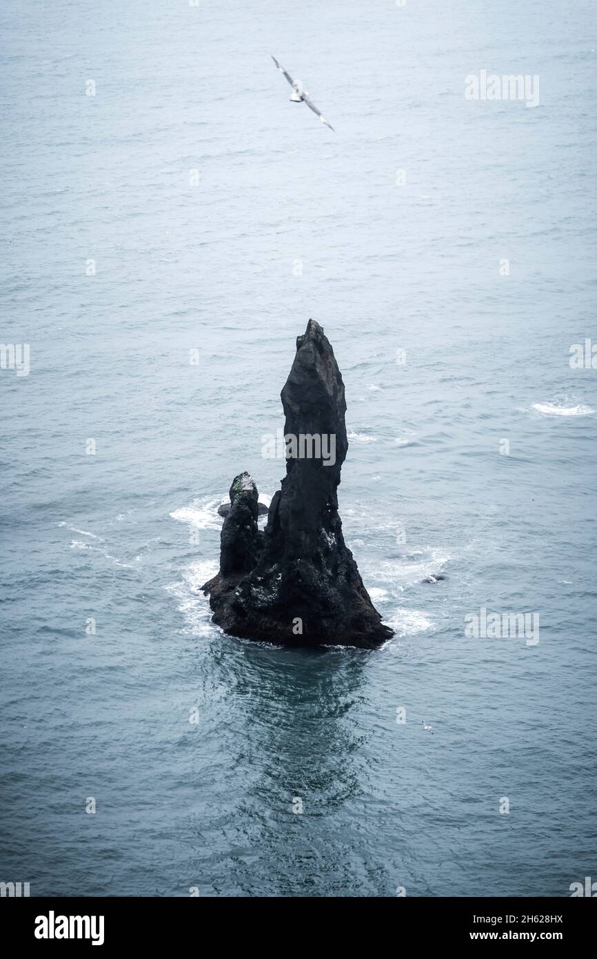 Spiky rock in the sea hi-res stock photography and images - Alamy