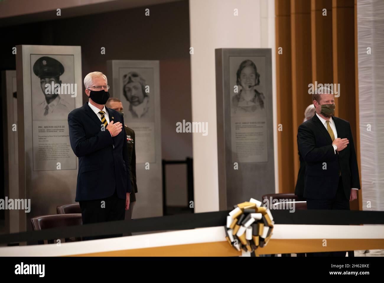 Reportage: Acting Defense Secretary Christopher C. Miller attends the ...