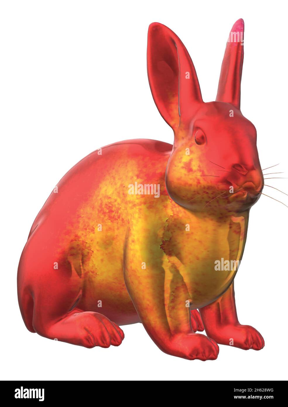 Metal rabbit hi-res stock photography and images - Alamy