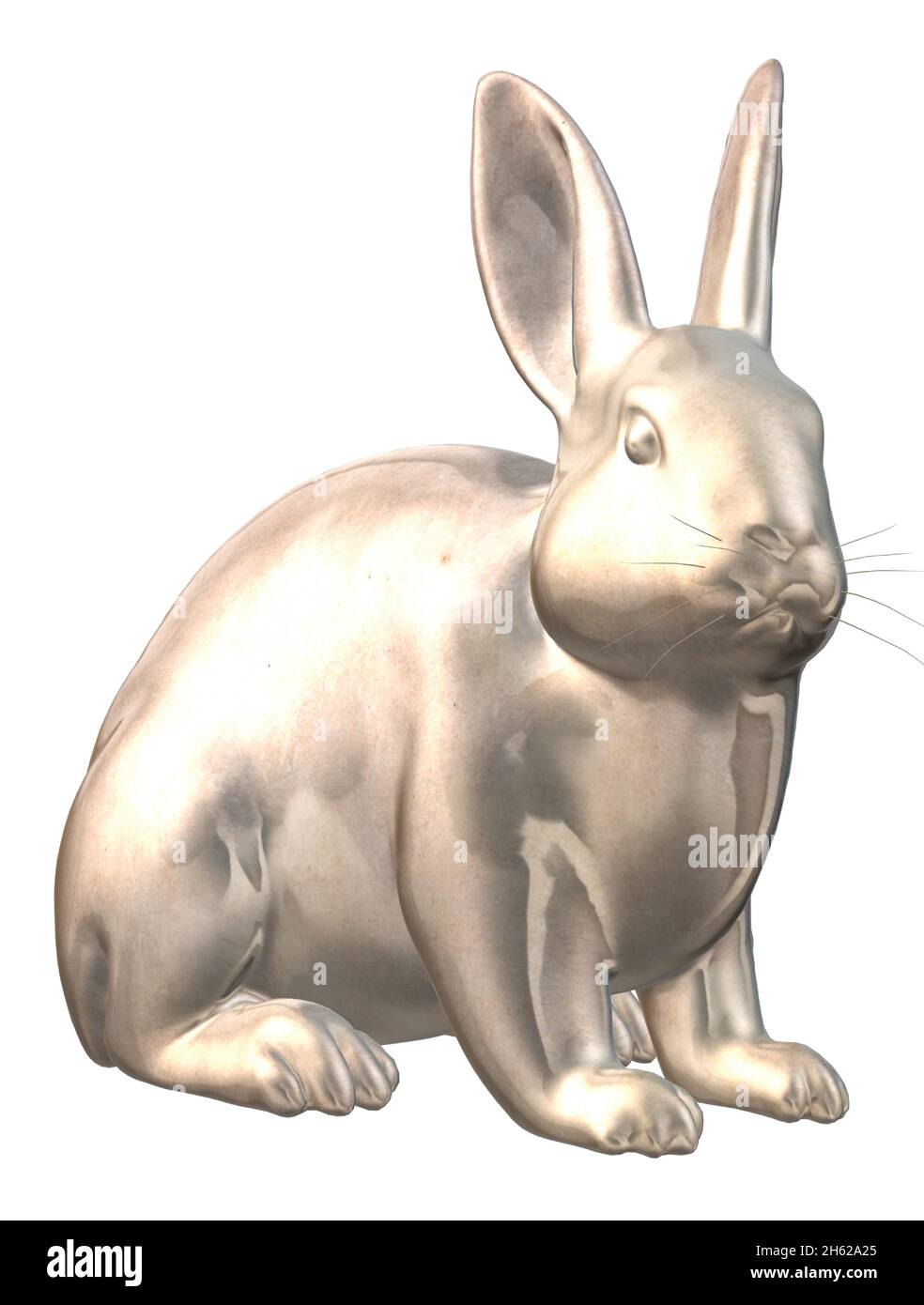 Silver bunny Stock Vector Images - Alamy