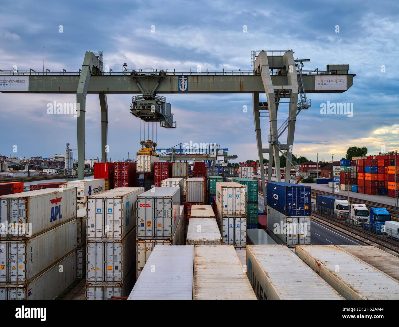 Harbor Mannheim High Resolution Stock Photography and Images - Alamy