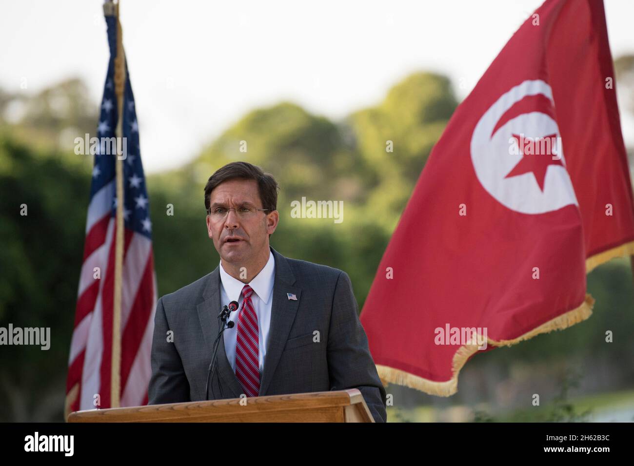 Mark esper in tunisia hi-res stock photography and images - Alamy