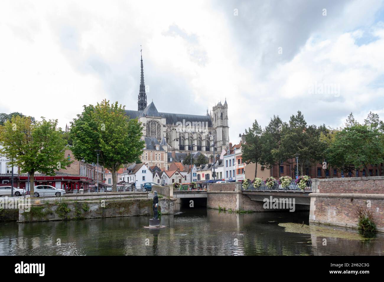france,hauts-de-france region,amiens,cathedral of amiens Stock Photo ...