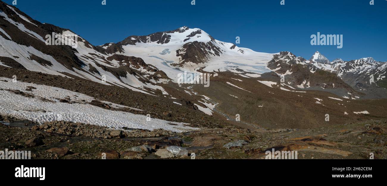 panoramic view of the ortler alps Stock Photo - Alamy