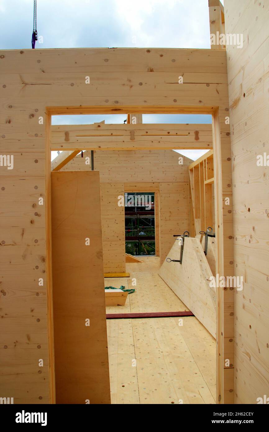 new building,house,building,wood,shell construction timber construction ...