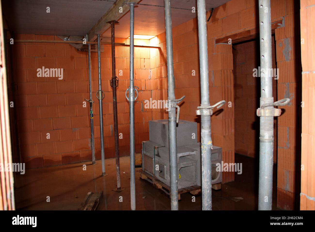 supports for basement ceilings in new buildings,brick construction ...