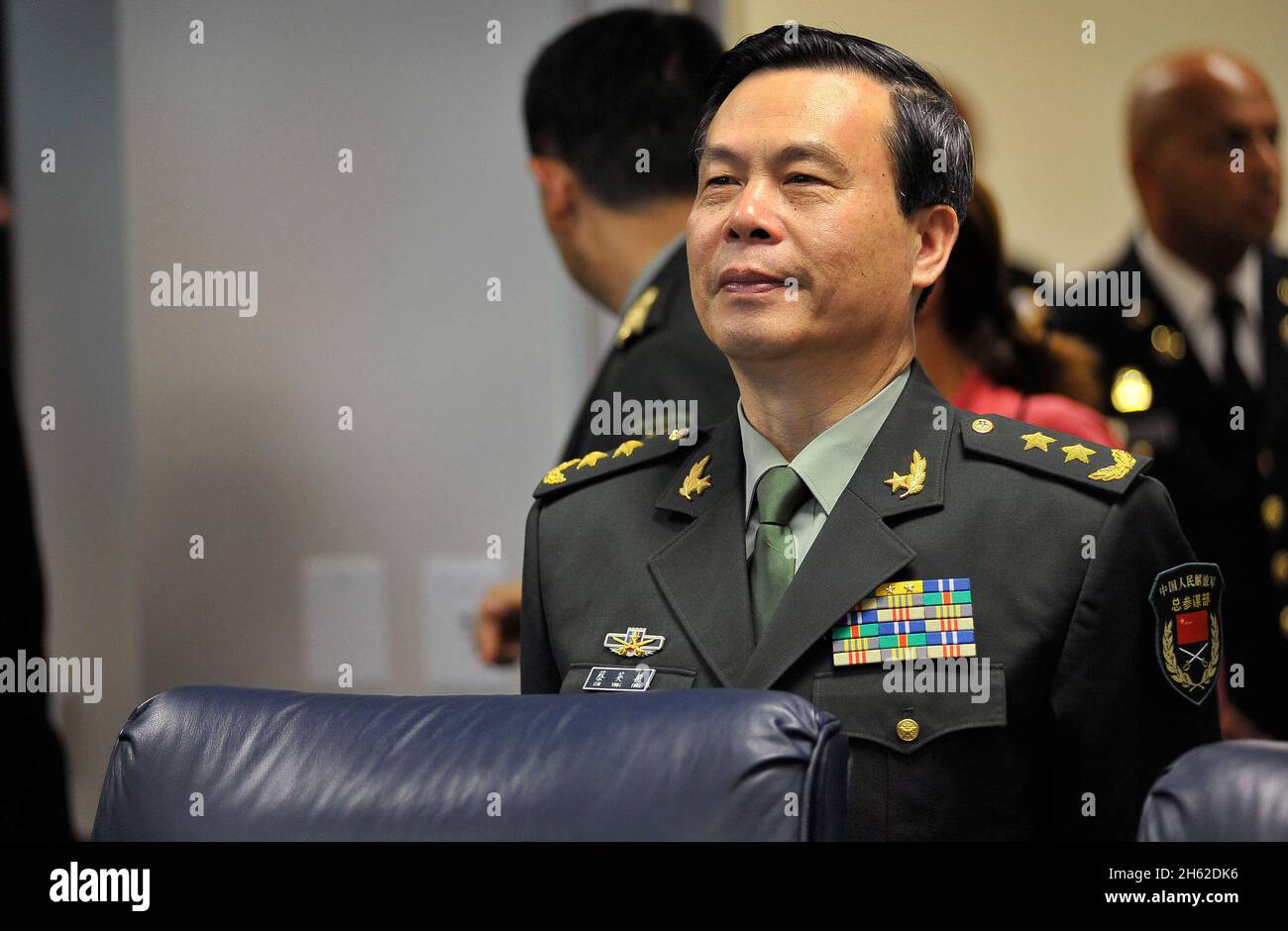 Deputy Chief of the General Staff of the People's Liberation Army Cai ...