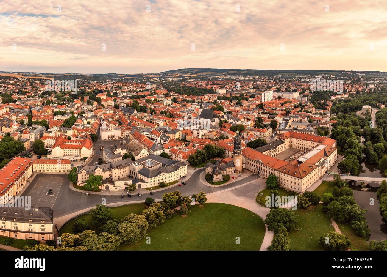 germany,thuringia,weimar,town,castle,university of music franz liszt ...