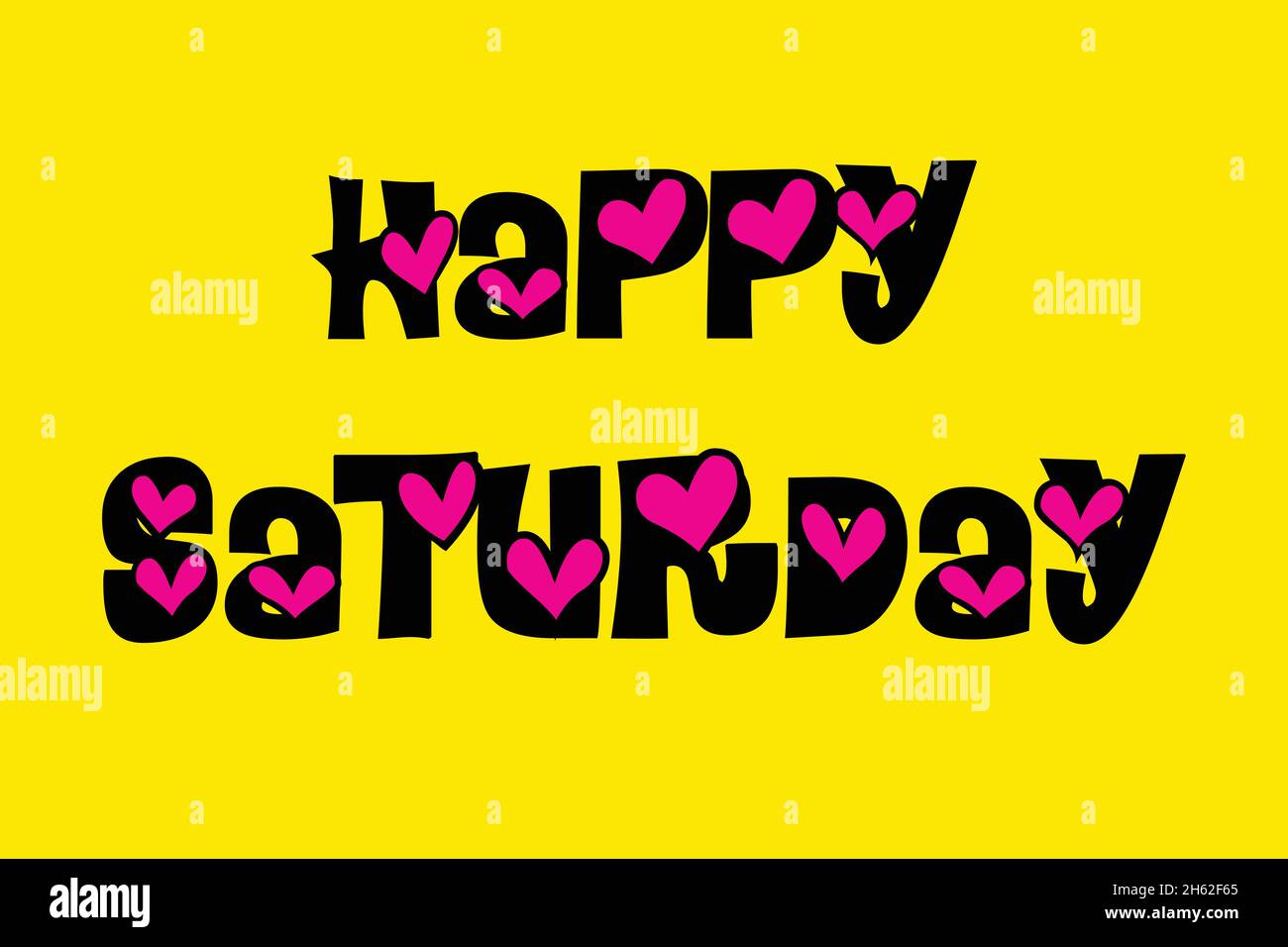 Happy Saturday background design. Concept vector design for ...