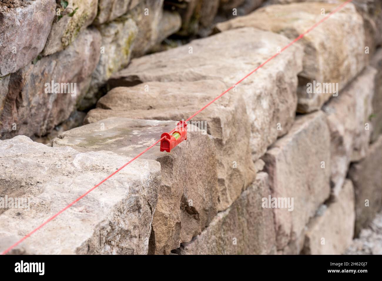 Stone rock wall supports hi-res stock photography and images - Alamy