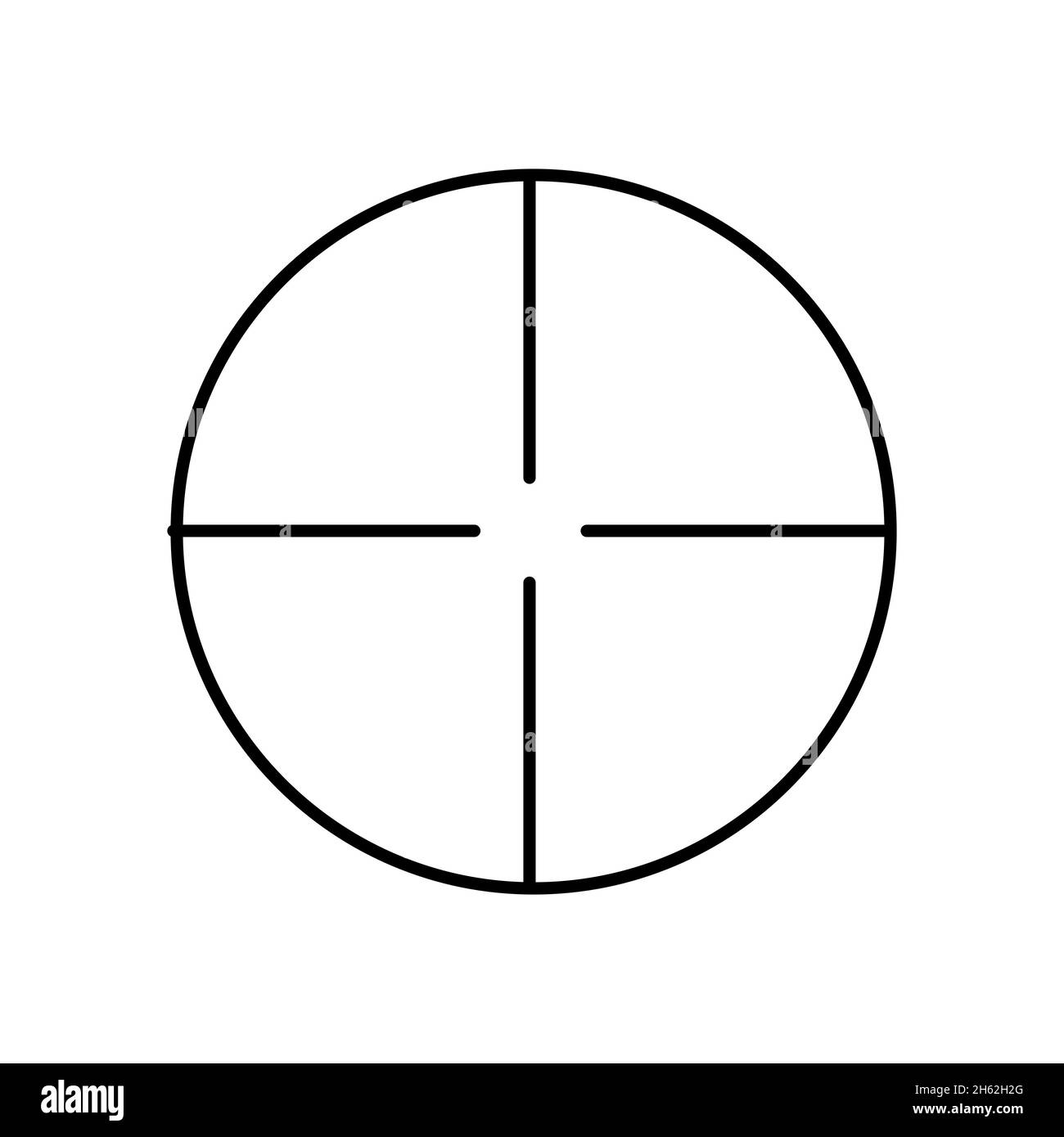 target mark icon vector illustration isolated on white background Stock ...