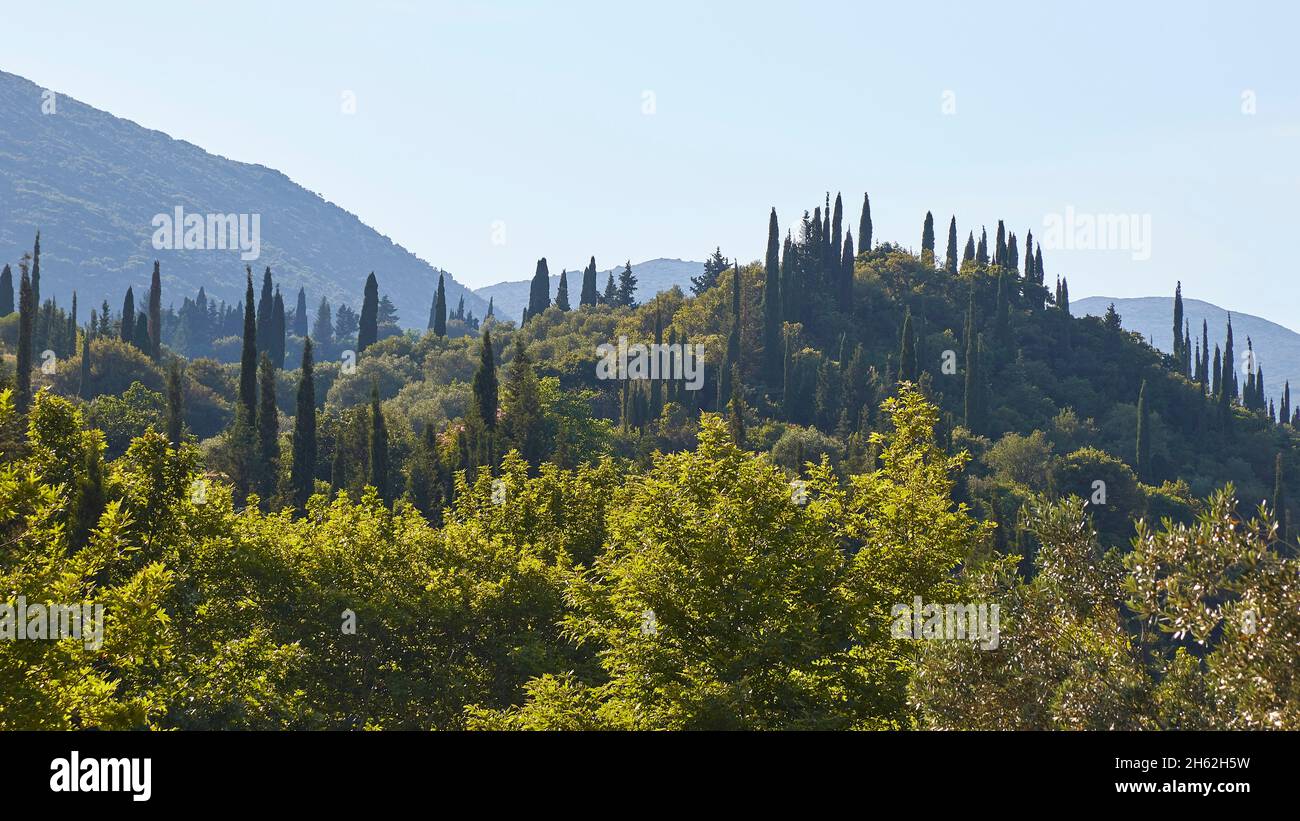 greece,greek islands,ionian islands,kefalonia,east side of the island ...