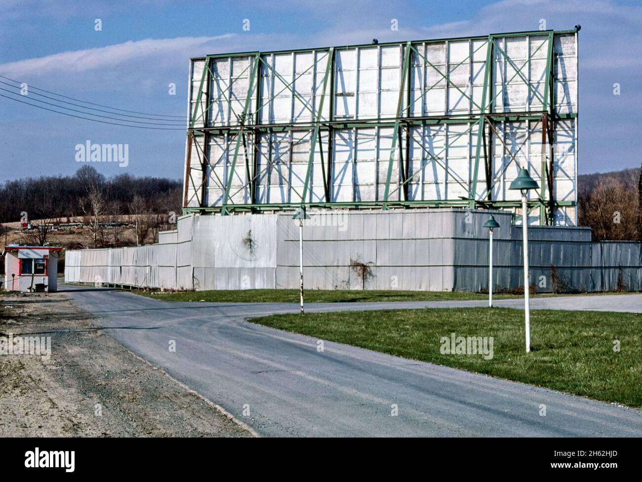 Red Run Drive-in Theater, Route 16, Rouzerville, Pennsylvania; ca. 1982 ...