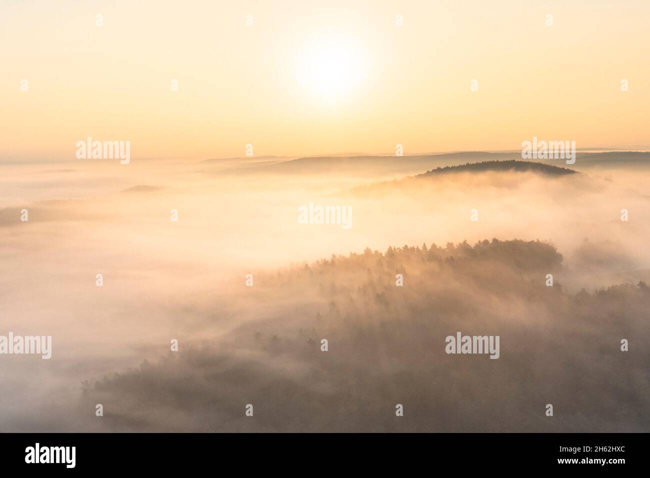 Drone aerial shot sun rising hi-res stock photography and images - Alamy