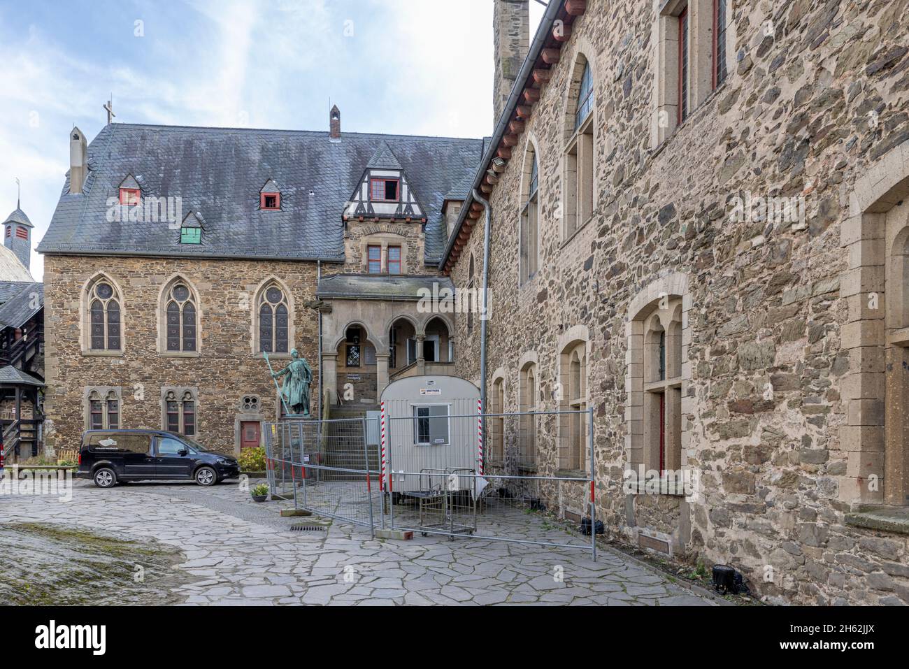 Schloss Burg -castle in Solingen, Germany, is a famous travel ...
