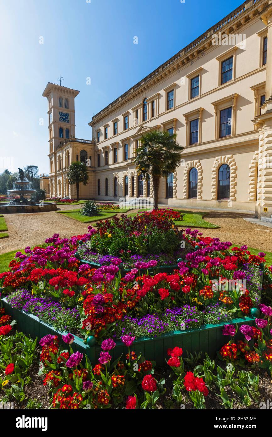 england,isle of wight,east cowes,osborne house,the palatial former home ...