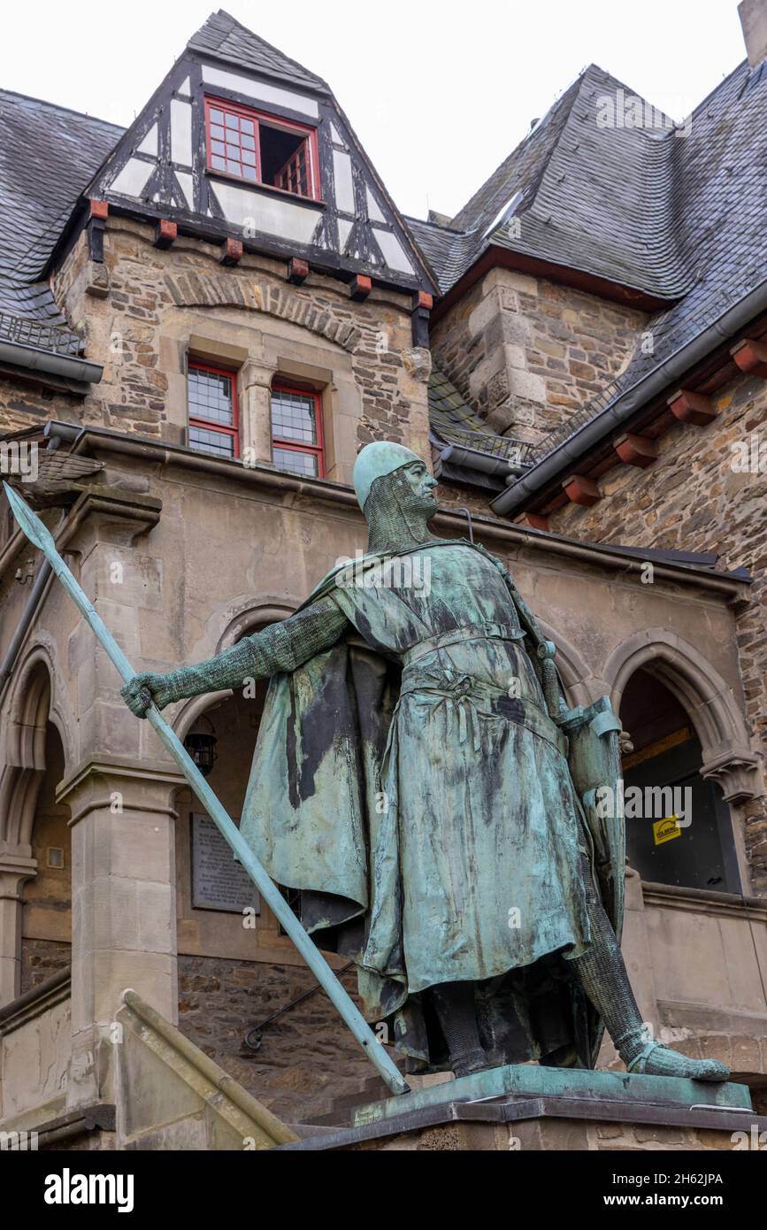 Schloss Burg -castle in Solingen, Germany, is a famous travel ...