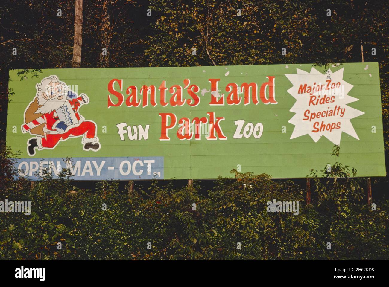 Santas land billboard hi-res stock photography and images - Alamy