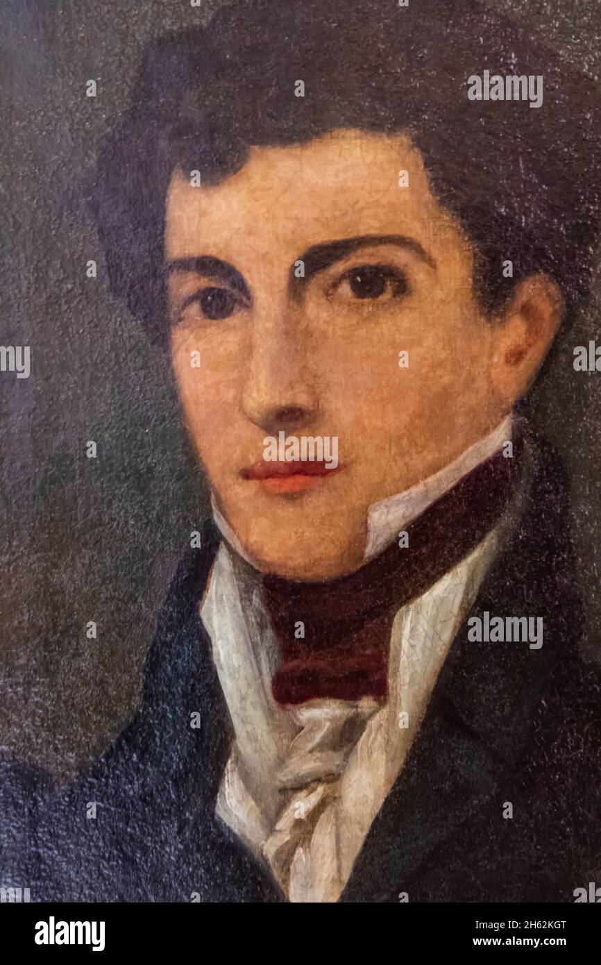 Portrait of george knight 1795 1867 by unknown artist dated 1810 hi-res ...