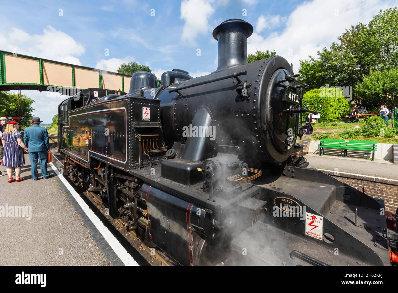 england,hampshire,ropley,ropley station,the mid-hants heritage railway ...