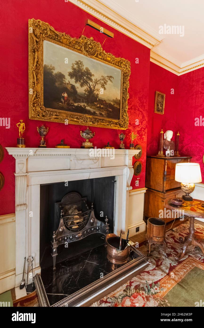 Study fireplace hi-res stock photography and images - Alamy