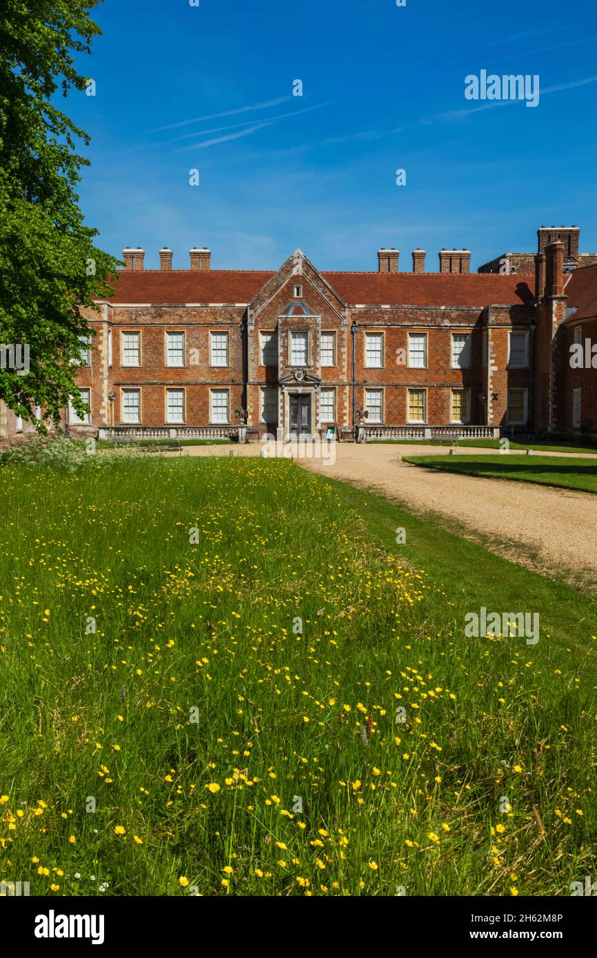 england,hampshire,the vyne country house at sherborne st.john near ...