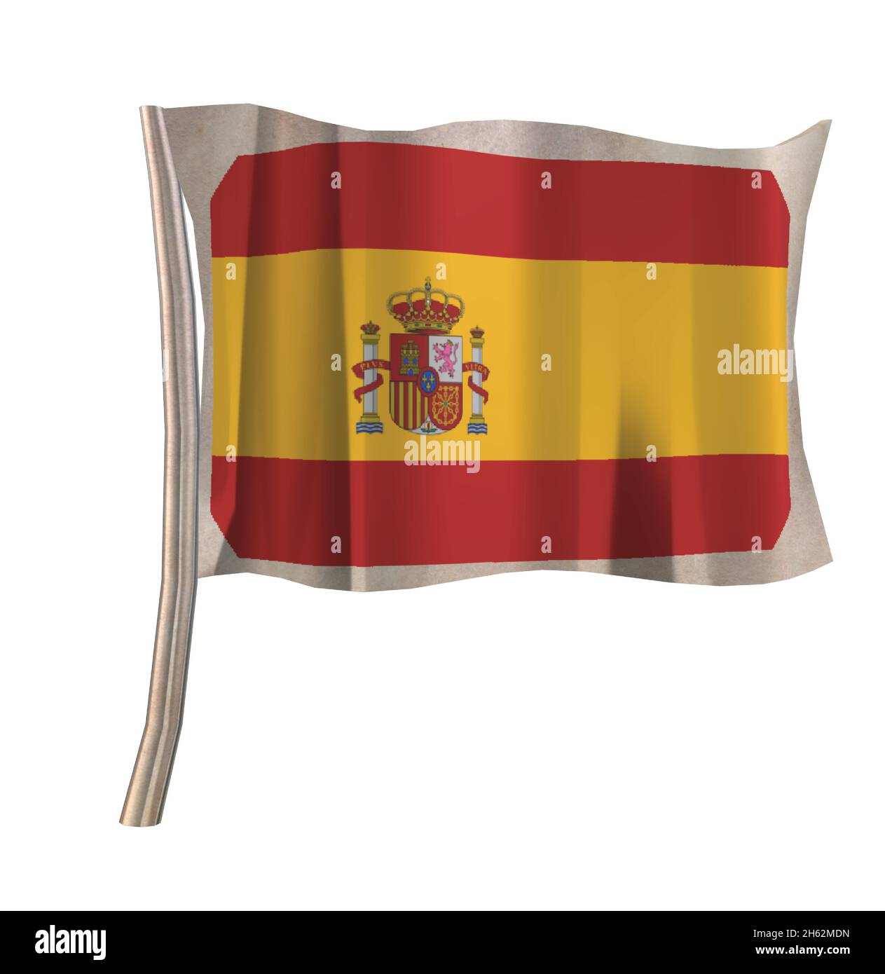 Spain historical flag Cut Out Stock Images & Pictures - Alamy