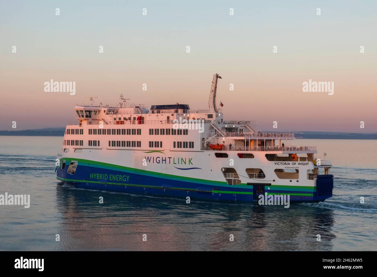 england,hampshire,portsmouth,the solent,wightlink ferry victoria of ...