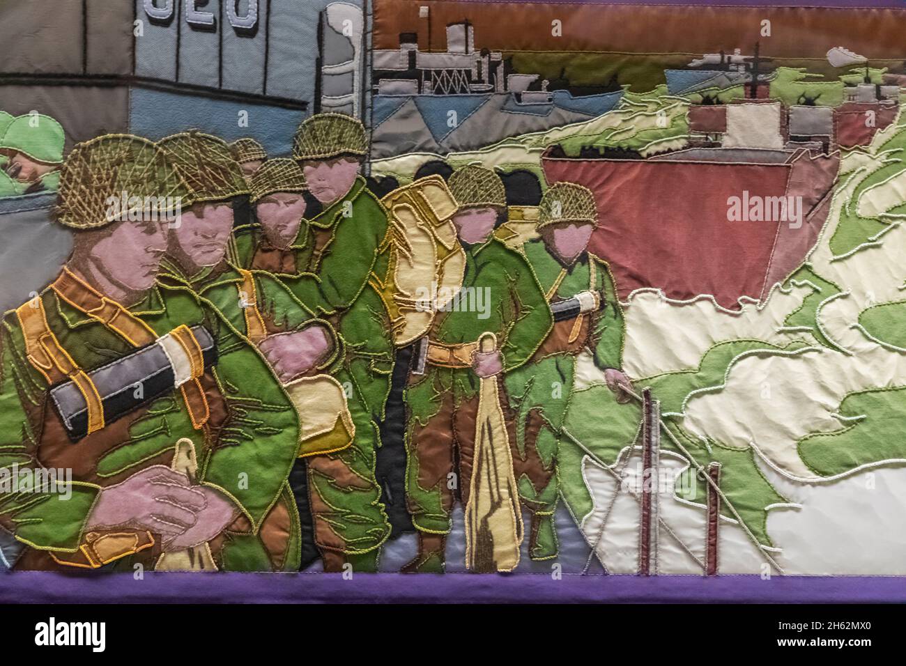 england,hampshire,portsmouth,southsea,the d-day story museum,the ...