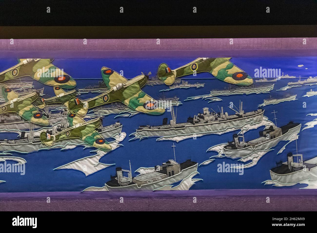 england,hampshire,portsmouth,southsea,the d-day story museum,the ...