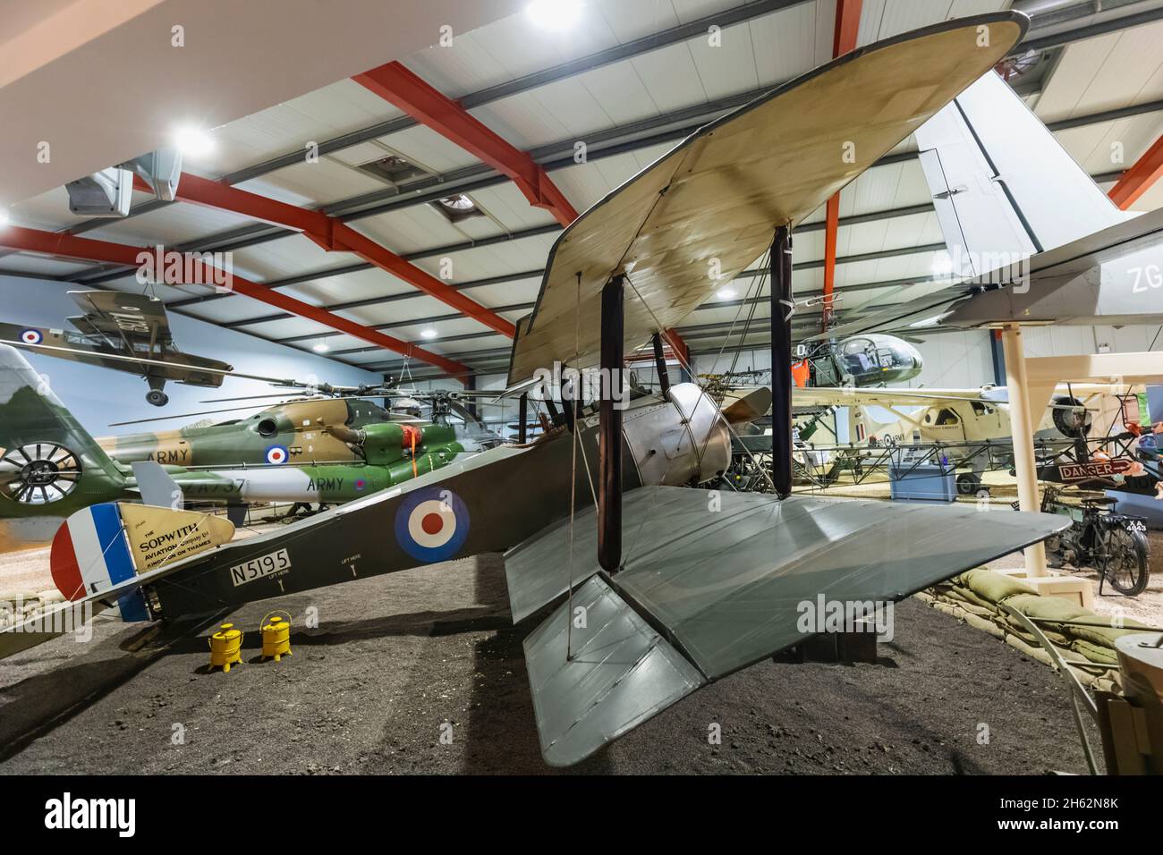 england,hampshire,andover,andover army flying museum,wwi sopworth camel ...