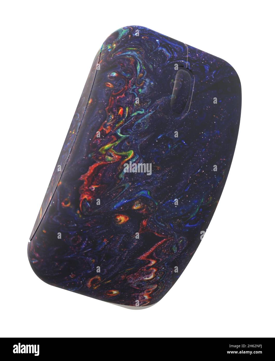 Galaxy Pattern Painting Wireless Mouse Stock Vector Image & Art - Alamy