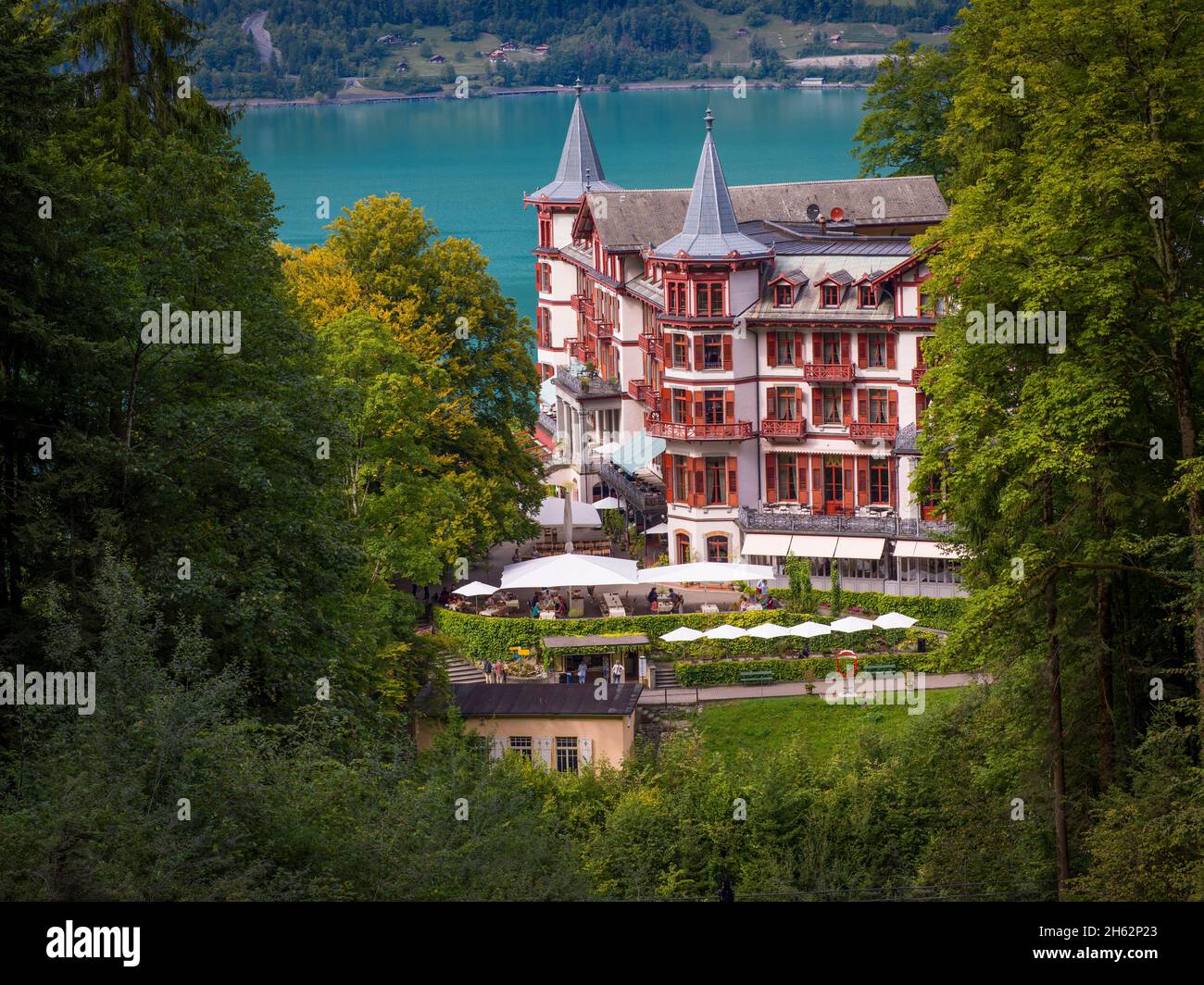 Giessbach hotel hi-res stock photography and images - Alamy