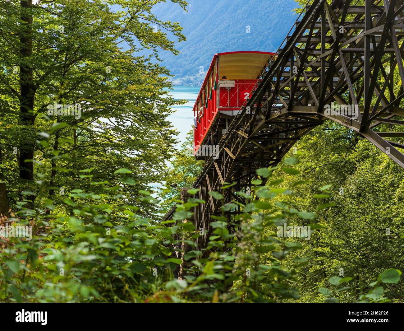 Giessbach funicular giessbachbahn hi-res stock photography and images ...