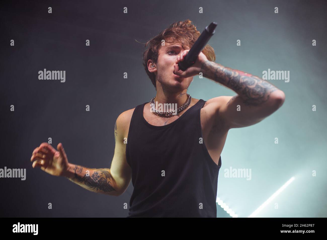 Kid Brunswick live at Manchester Academy Uk, 28th October 2021 Stock ...