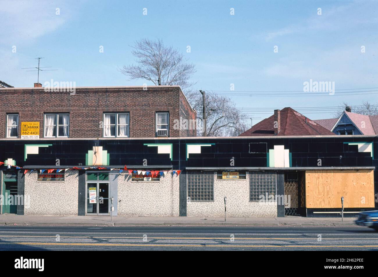 Grand Restaurant, 6536 Gratiot, Detroit, Michigan; ca. 1976 Stock Photo ...