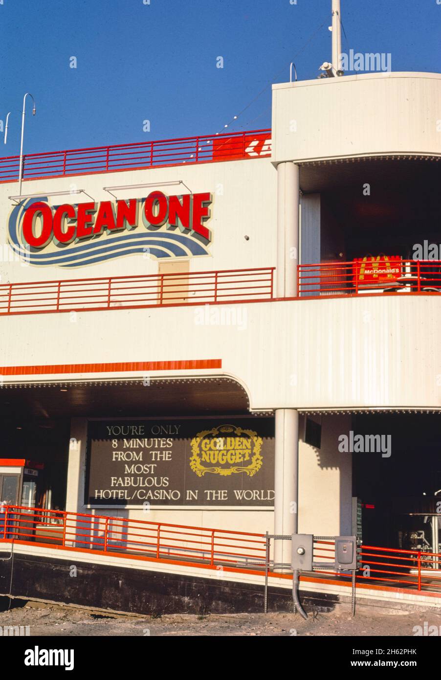 Ocean One Pier, Atlantic City, New Jersey; ca. 1985 Stock Photo - Alamy