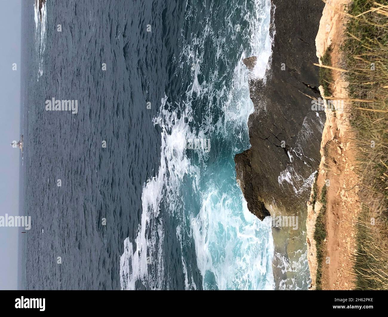 cliffs at cape kamenjak,lighthouse porer,beach,coast,sea,nature,cape ...