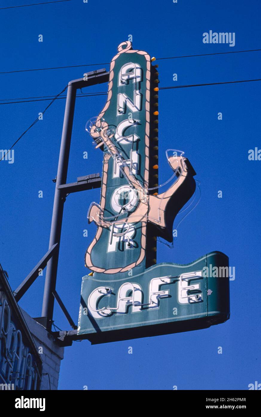 Anchor cafe sign hi-res stock photography and images - Alamy