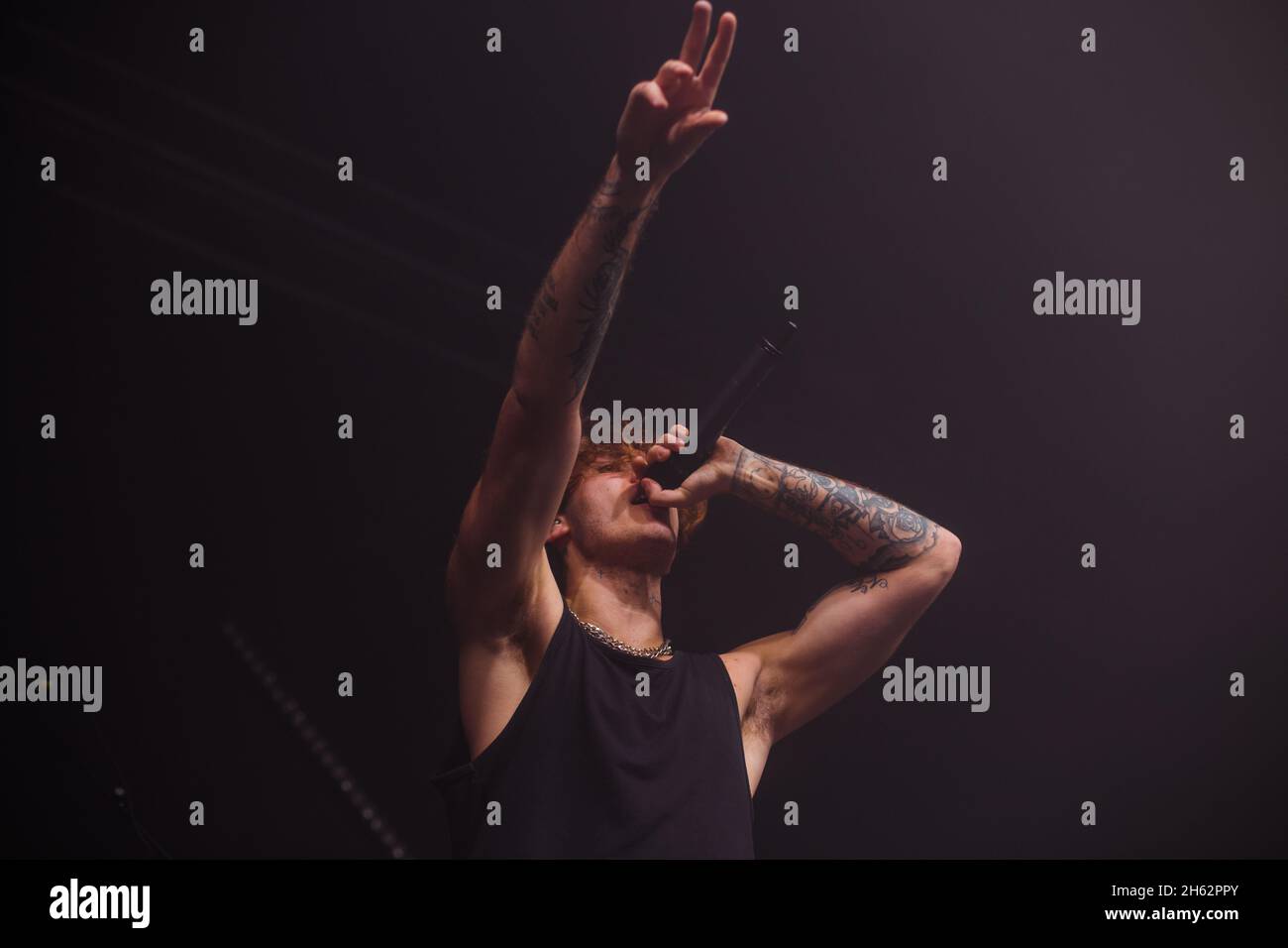 Kid Brunswick live at Manchester Academy Uk, 28th October 2021 Stock ...