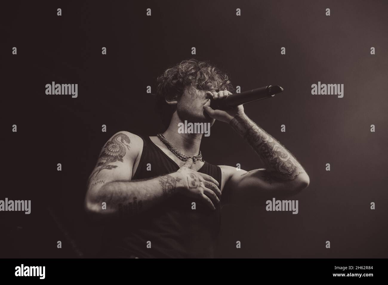 Kid Brunswick live at Manchester Academy Uk, 28th October 2021 Stock ...