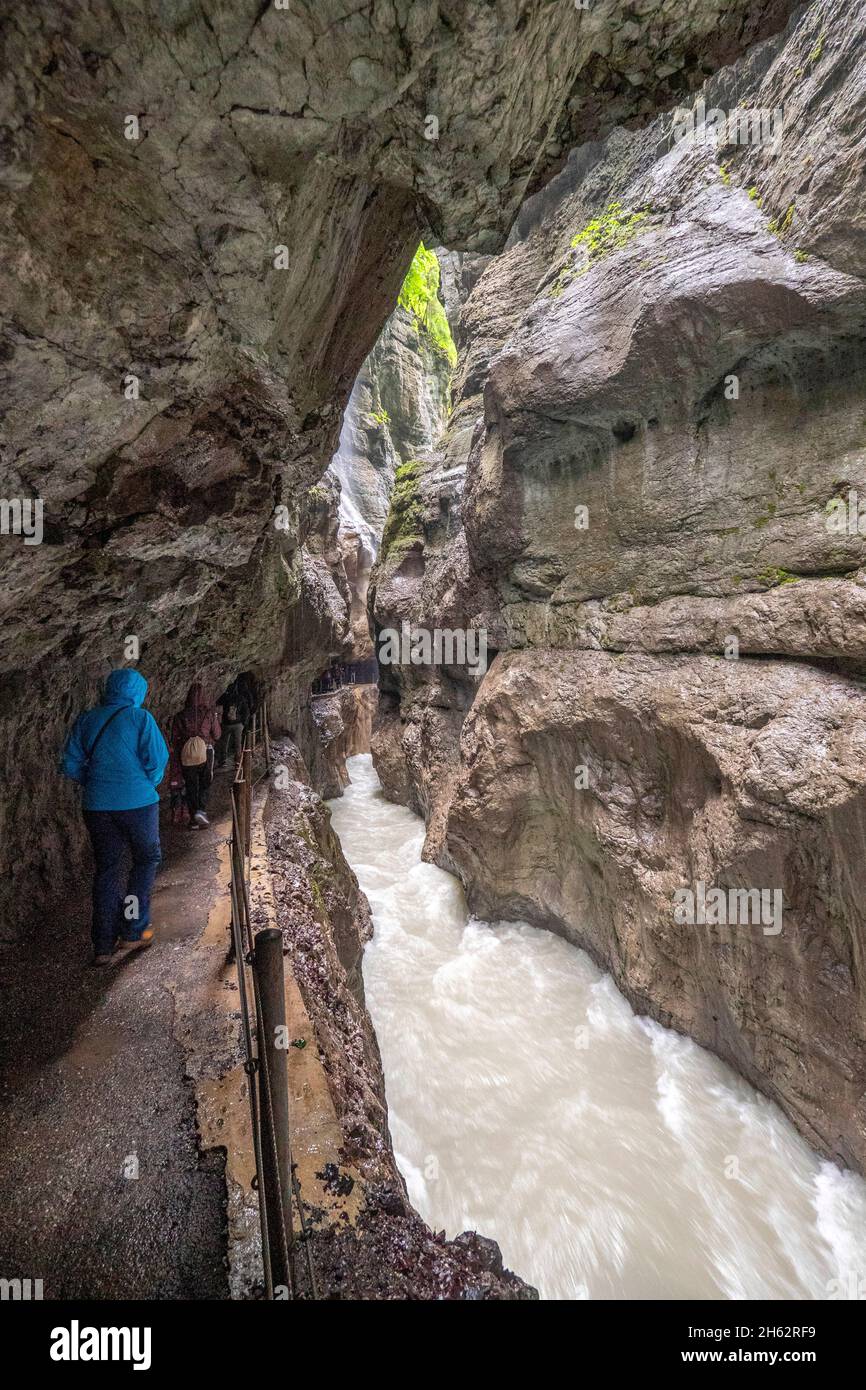 partnachklamm,gamisch-partenkirchen,werdenfelser land,upper bavaria ...