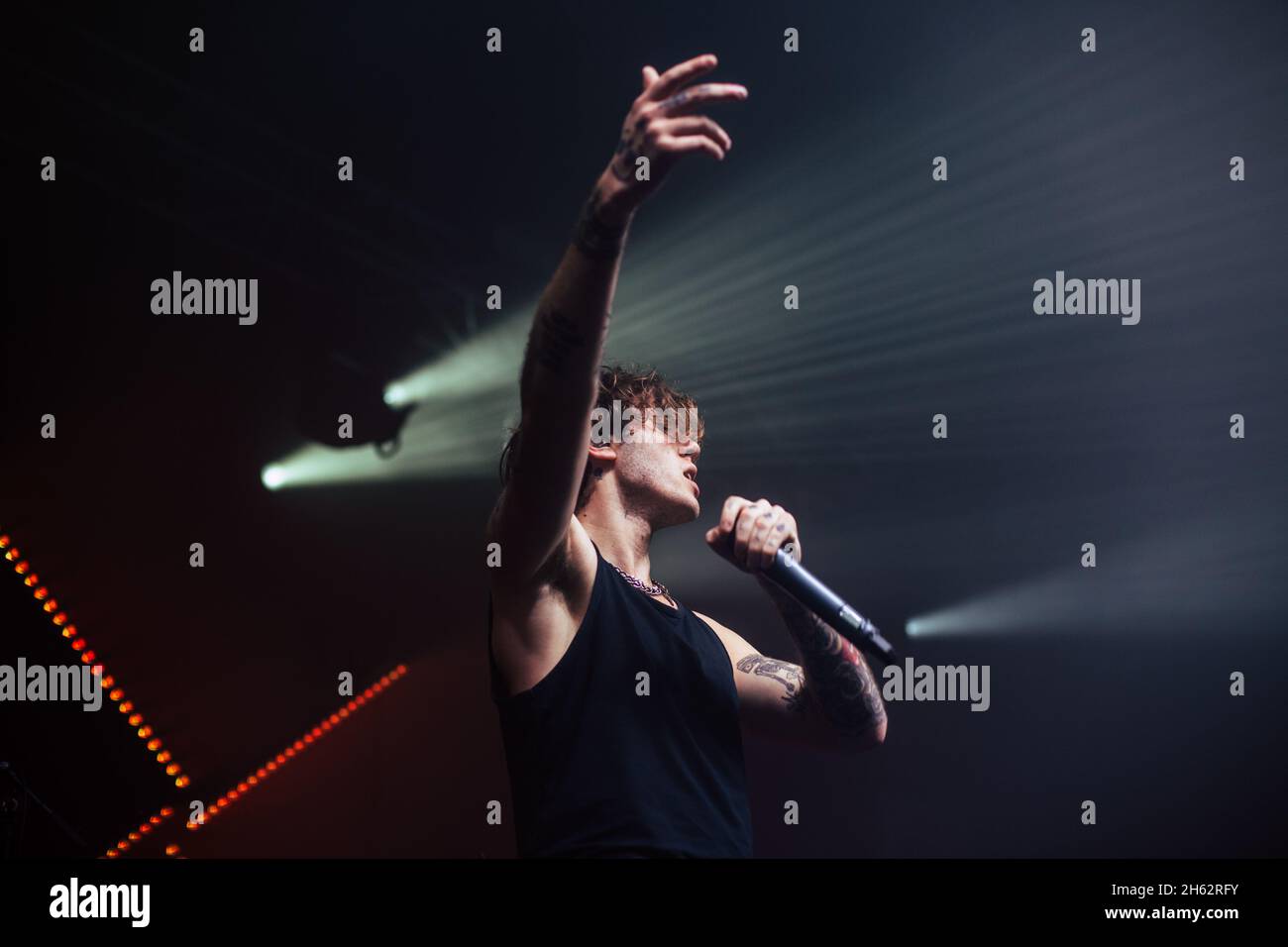 Kid Brunswick live at Manchester Academy Uk, 28th October 2021 Stock ...