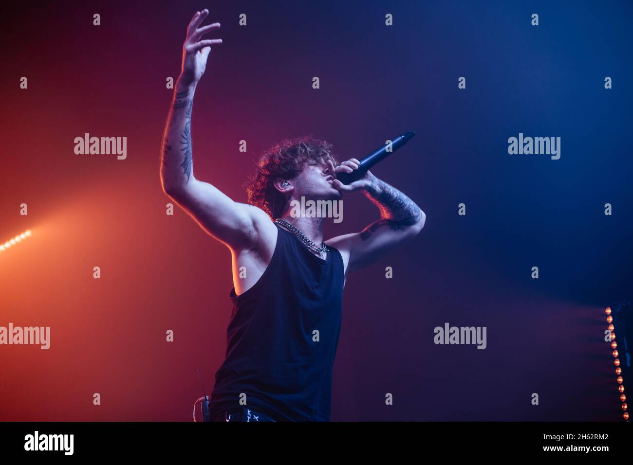 Kid Brunswick live at Manchester Academy Uk, 28th October 2021 Stock ...